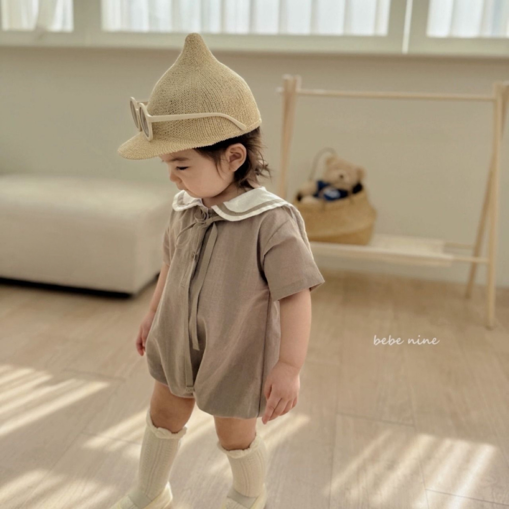 bebe nine25 (6m-18m) 水手風包屁衣 | bebe nine．6m-6y | ｜Korea｜25SS夏季 新品上架中 ...