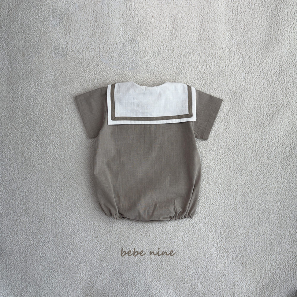 bebe nine25 (6m-18m) 水手風包屁衣 | bebe nine．6m-6y | ｜Korea｜25SS夏季 新品上架中 ...