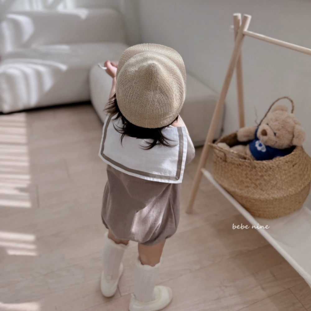 bebe nine25 (6m-18m) 水手風包屁衣 | bebe nine．6m-6y | ｜Korea｜25SS夏季 新品上架中 ...