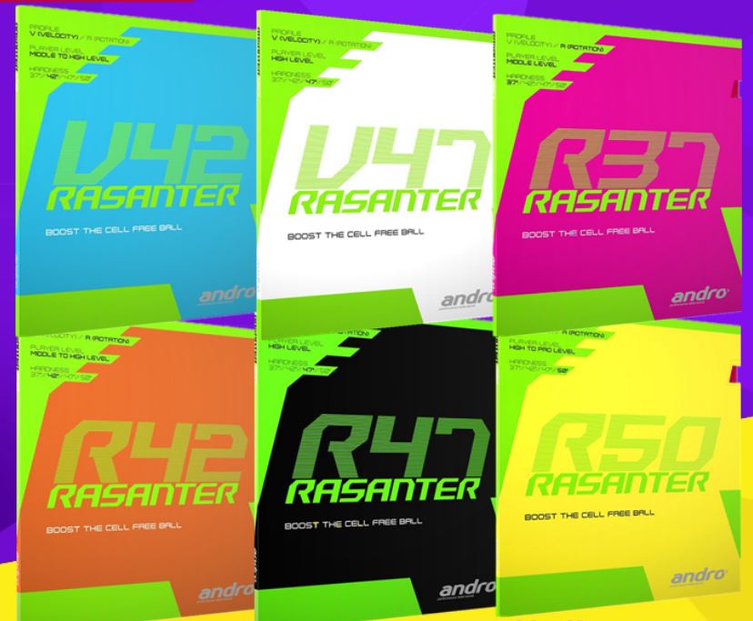 Andro 】Rasanter R37/R42/R47/R48/R50/R53/V42/V47 | Andro | 所有商品 - 良心桌球小鋪