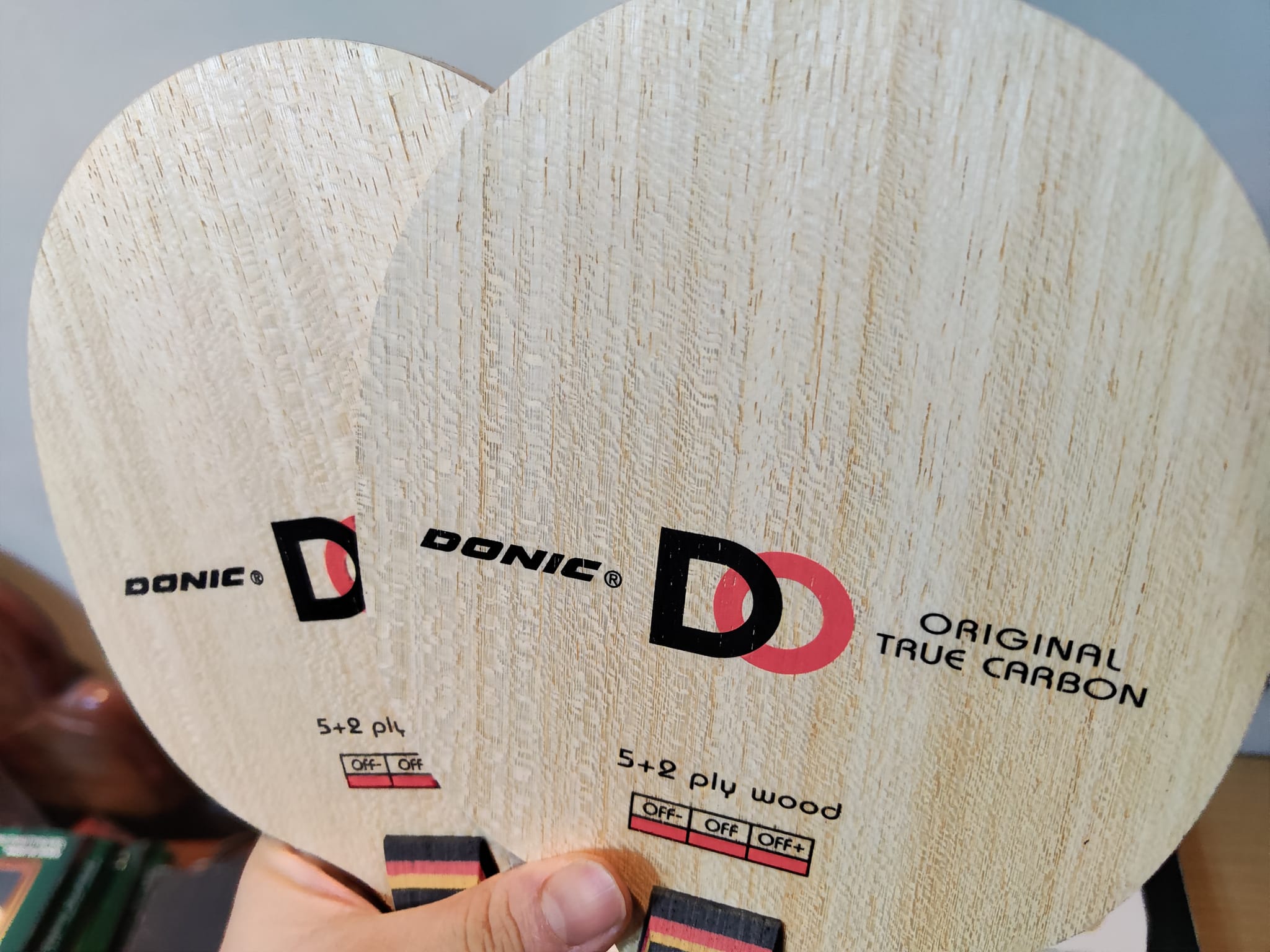 【DONIC】Original True Carbon 原奧洽真碳 5+2外置藍芳碳 | DONIC | 所有商品 - 良心桌球小鋪