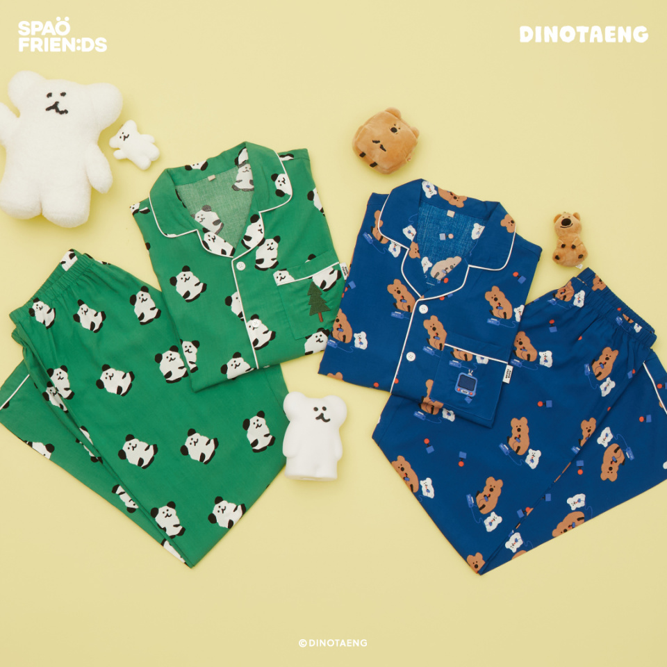 【Spao】Dinotaeng 聯名款長袖睡衣套組 | 所有商品 All - Cero n Uno 選貨店