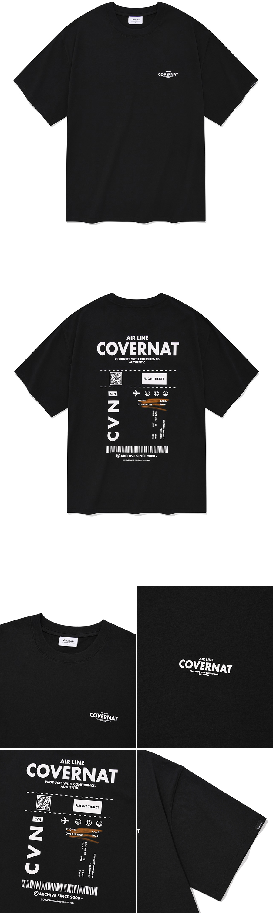 【Covernat】Passport Graphic T-shirts | 所有商品 All - Cero n Uno 選貨店