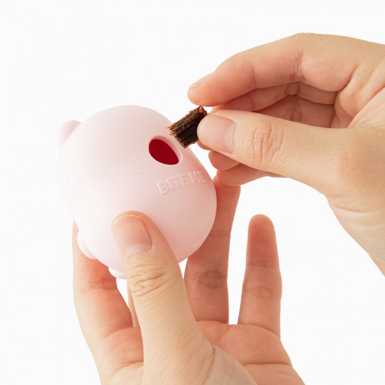 現貨︱BITE ME 滾滾熊 漏食玩具（3入一組） | BITE ME | 品牌專區 - OOPET 韓國寵物選品店