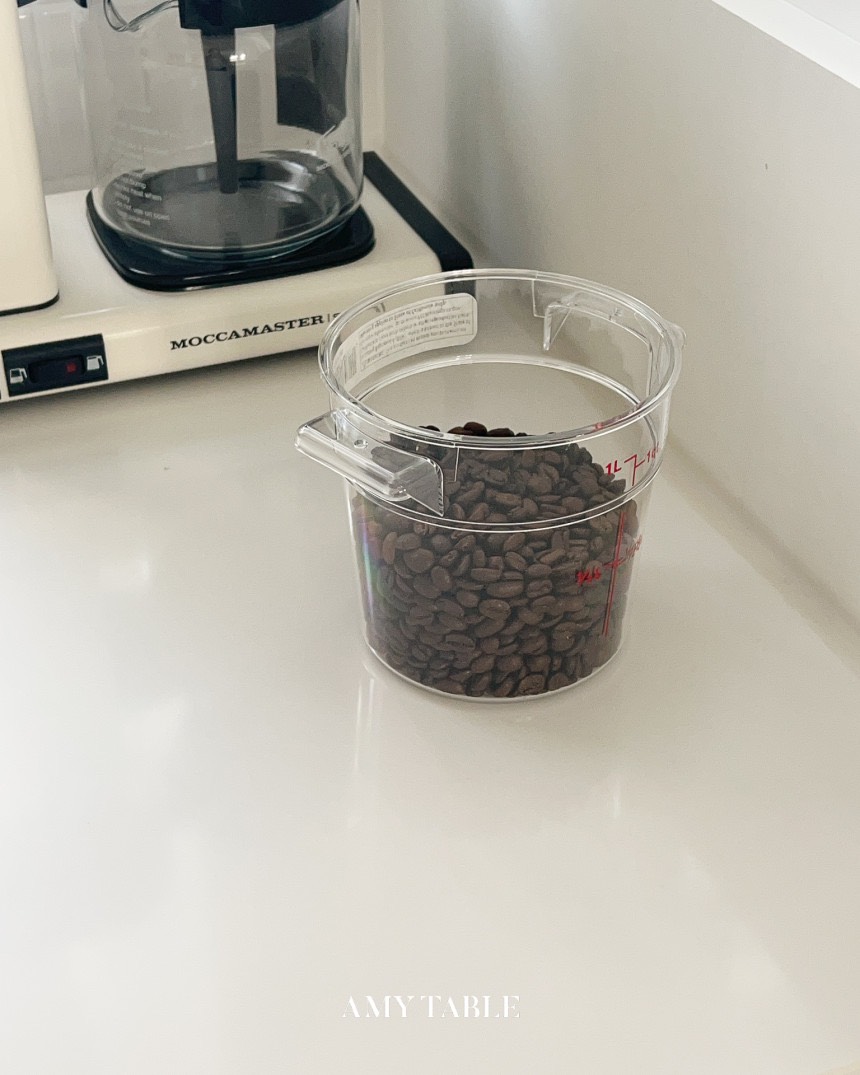 （預購）韓國 amytable 選物店｜圓形透明附蓋收納罐 | 收納｜配件｜3C | 所有商品 - the cozy: