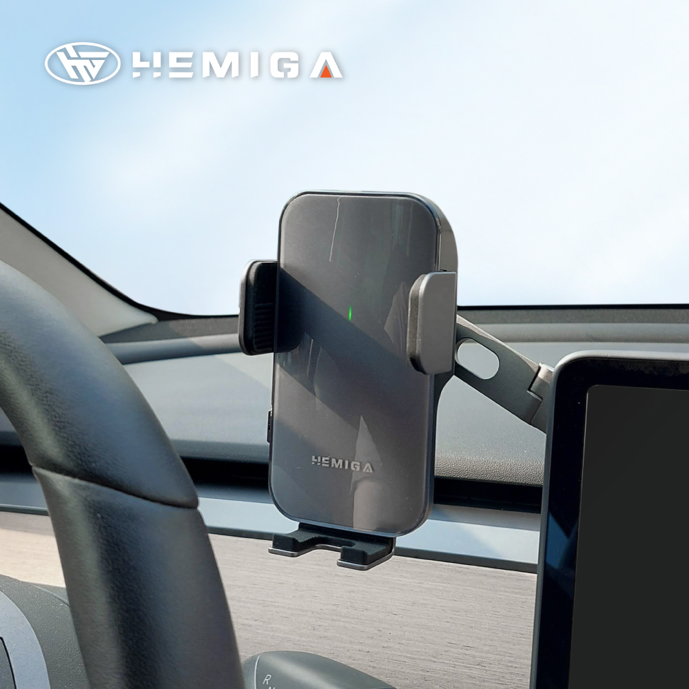 HEMIGA 懸浮式 H609 光動能 電動手機架 適用 Modely | 通用型手機架 - HEMIGA