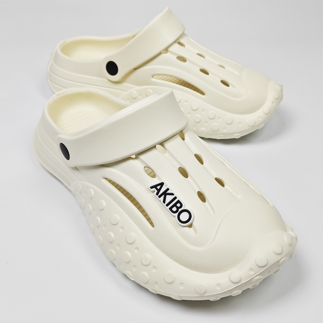 AKIBO戶外機能洞洞鞋-牛奶白(中性款、雲朵感、輕量、兩穿、防水) / 內附AKIBO品牌鞋扣1個 | 鞋子(洞洞鞋) | 所有商品 - 北歐森林