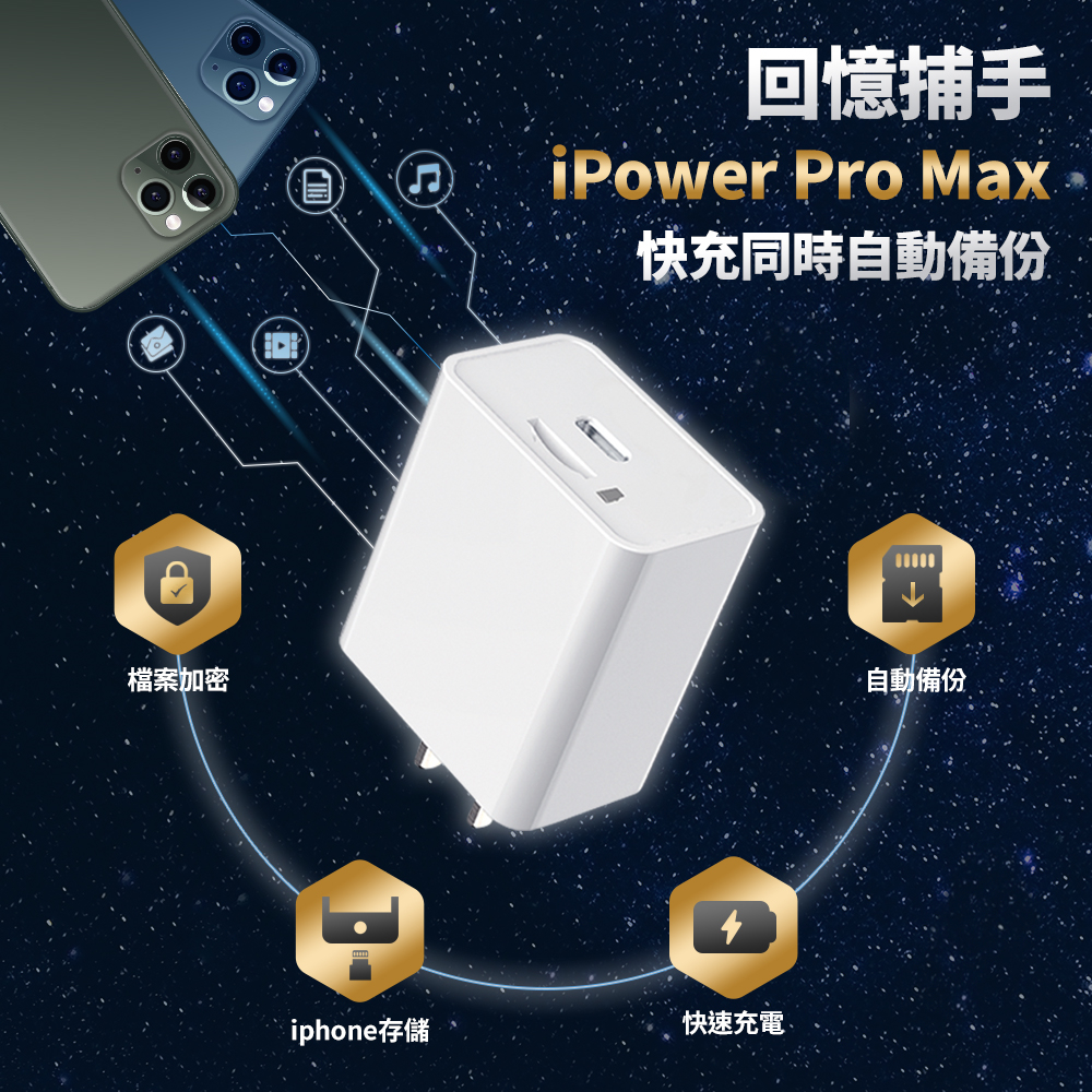 回憶捕手 iPower Pro Max【Type-C】極速版⚡ （2入組） - SPT Store